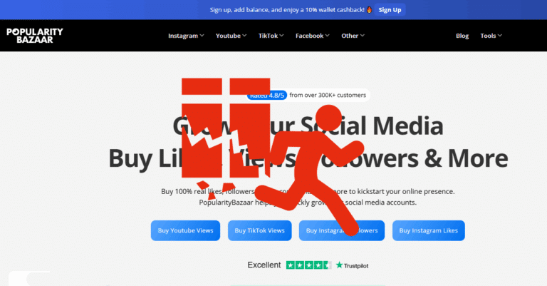 PopularityBazaar Review 2025 – Why You Should Stay Away! - SocialPromoter
